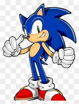 Sonic The Hedgehog Clipart Retro - Sonic The Hedgehog Thumbs Up - Free ...