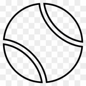 Tennis Ball Vector - Tennis Ball Line Art - Free Transparent PNG ...