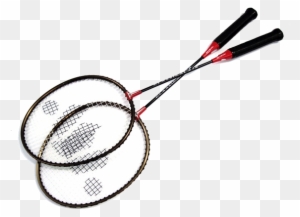 Black And White Badminton Racket - Free Transparent PNG Clipart Images ...