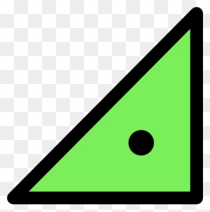 Free Vector Triangle With Dot Clip Art - Triangle And Dot Rectangle ...