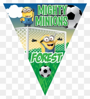 Mighty Minions Triangle Individual Team Pennant - Despicable Holiday ...