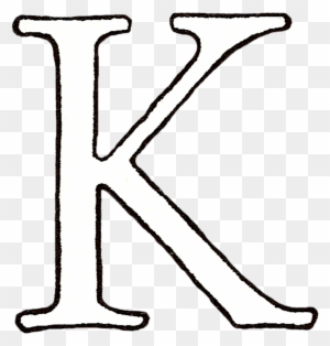 Block Letter K Template - Letter K No Background - Free Transparent PNG ...