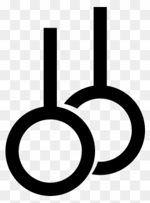 Gymnastic Rings Vector - Gymnastics Rings Icon - Free Transparent PNG ...