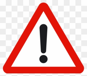 Is Gymnastics Underrated - Triangle Sign - Free Transparent PNG Clipart ...