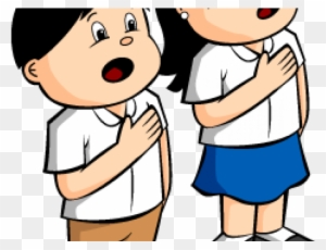 Ceremony Clipart Panatang Makabayan - Cartoon - Free Transparent PNG ...