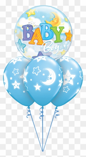 16" New Baby Orbz Foil Balloon - New Baby Balloons - Free Transparent ...