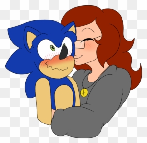 Haley And Sonic By Acluigiyoshi - Cartoon - Free Transparent PNG ...