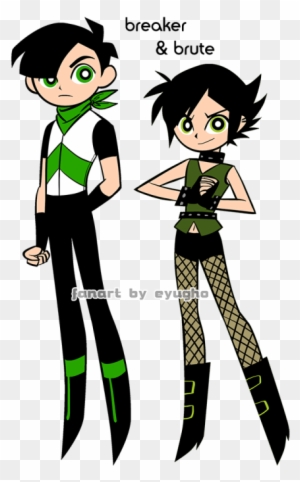 Powerpuff, Rowdyruff, Powerpunk And Rowdyright In - Butch X Bubbles X ...