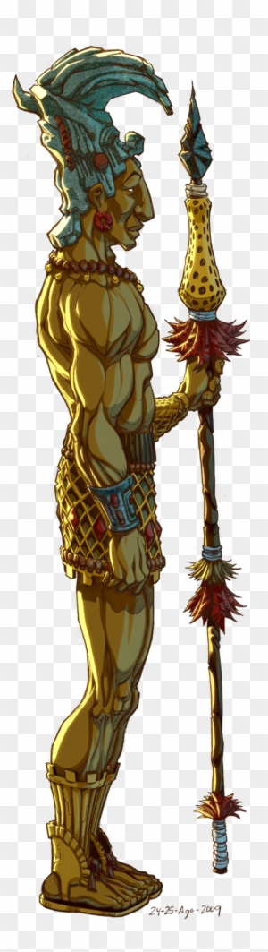 Source - Th06 - Deviantart - Net - Report - Mayan Jaguar - Maya Warrior ...