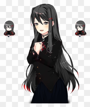 Yuri Has Now Been Perfected - Doki Doki Literature Club Yuri Goth ...