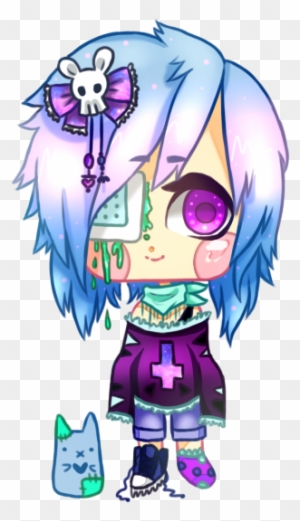 Open Collab Adopt - Pastel Goth Boy Png - Free Transparent PNG Clipart ...