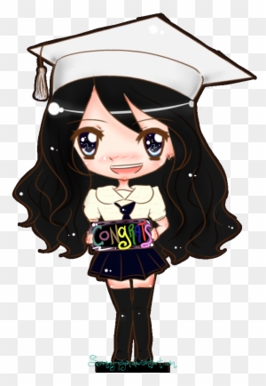 Graduation Ceremony Drawing School Clip Art Graduate - Graduation Girl ...