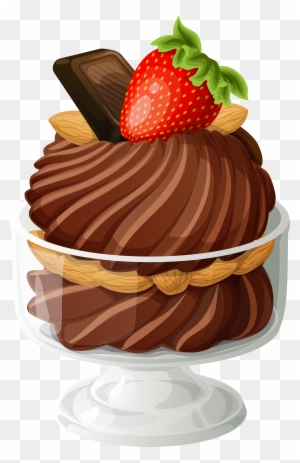 Chocolate Ice Cream Sundae Png Clip Art Image - Ice Cream Sundae Png ...
