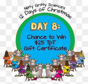 Day 8 Of The 12 Days Of Christmas Sale Brought To You - Cartoon - Free ...