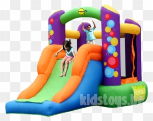 Bouncy Happy Hop Combo Bouncer With Slide - Free Transparent PNG ...