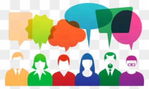 Conversation Bubbles - Student Conversation Clipart - Free Transparent ...