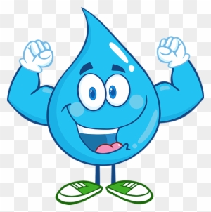 Free Water Testing - Water Drop Character - Free Transparent PNG ...
