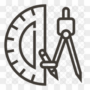 Compass Icon - Compass And Ruler Icon - Free Transparent PNG Clipart ...