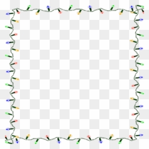 Christmas Lights Frame - Bike Border - Free Transparent PNG Clipart ...