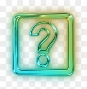 Neon Question Mark - Free Transparent PNG Clipart Images Download