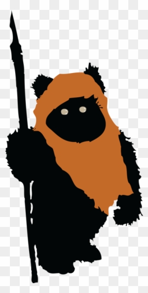 Ewok Vector By Azza1070 - Star Wars Ewok Silhouette - Free Transparent ...