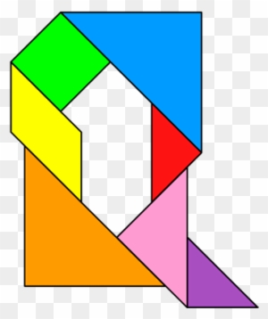 Hexagon Clipart Tangram - Tangram Q - Free Transparent PNG Clipart ...