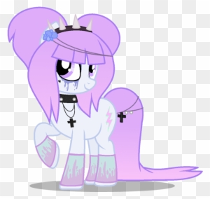 Mlp Adopts - My Little Pony Pastel Goth - Free Transparent PNG Clipart ...