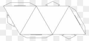 Cut It Out Round The Outline - Triangle - Free Transparent PNG Clipart ...