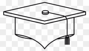 Graduation Cap Outline - Graduation Ceremony - Free Transparent PNG ...