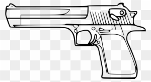 File - Deagle - Svg - Desert Eagle Clip Art - Free Transparent PNG ...