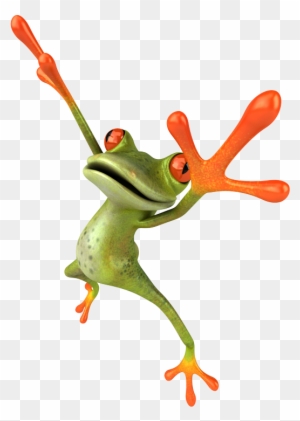 Leapfrog - " - Clip Art Frog Jumping - Free Transparent PNG Clipart ...