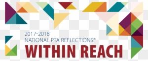 Reflection Clipart Pta Art - Pta Reflections 2017 2018 Theme - Free ...