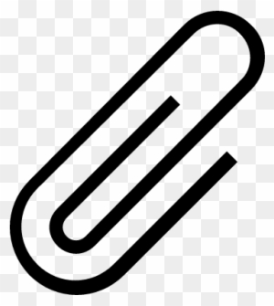 Paperclip Attachment Symbol Vector - Attachment Symbol - Free ...