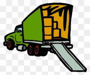 Delivery-truck - Moving Van Gif - Free Transparent PNG Clipart Images ...