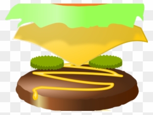 Hamburger Clipart Burger Layer - Make Your Own Burger - Free ...