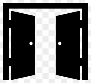 Door - Door Open Icon Png - Free Transparent PNG Clipart Images Download