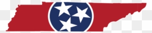 State Of Tennessee With Flag - Free Transparent PNG Clipart Images Download