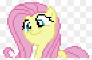 Fluttershy Minecraft Pixel Art