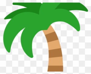 Palm Tree Clipart Emoji - Palm Tree Emoji Transparent Background - Free ...