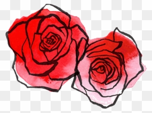 Red Rose Drawing At Getdrawings - Red Rose Drawing Png - Free ...