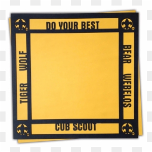 Cub Scout Overlay - Paper Product - Free Transparent PNG Clipart Images ...