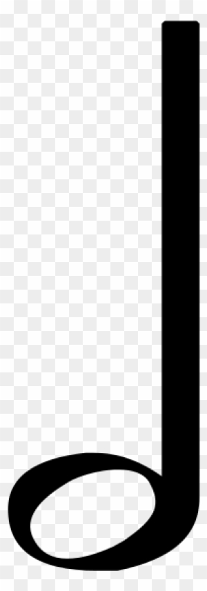 1-2 Note Minim - Half Note - Free Transparent PNG Clipart Images Download