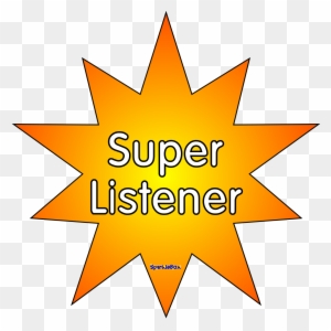 Good Listener Clipart - Best Reader Badges - Free Transparent PNG ...