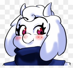 Undertale Face White Woman Facial Expression Mammal - Undertale Asriel ...