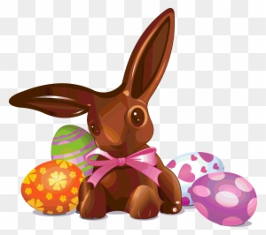 Chocolate Easter Bunny - Chocolate Easter Bunny Clipart - Free ...