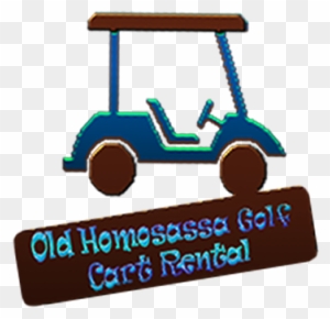 Old Homosassa Golf Cart Rentals - Design - Free Transparent PNG Clipart ...