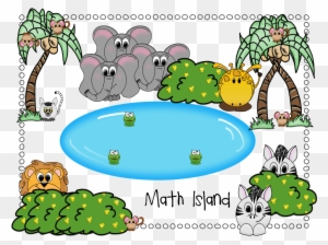 Math Island Problem Solving-students Use The Island - Clip Art - Free ...