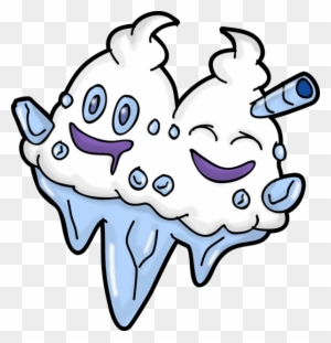 Don't Forget The Double Scoop Ice Cream - Vanilluxe Pokemon Png - Free ...