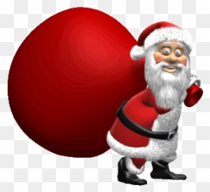 Santa Claus Animated Gif - Free Transparent PNG Clipart Images Download