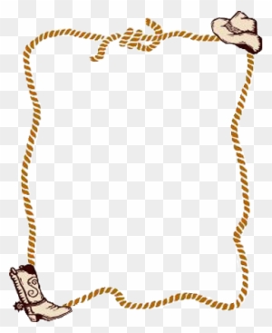 Cowboy Border Clipart